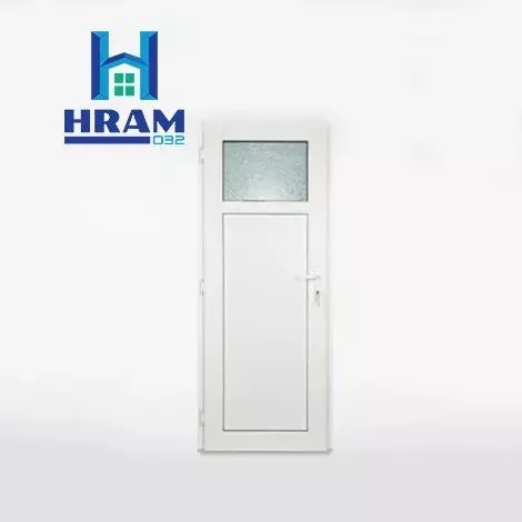 PVC SOBNA VRATA SA STAKLOM PREMIUM LINE 700 X 2000 MM