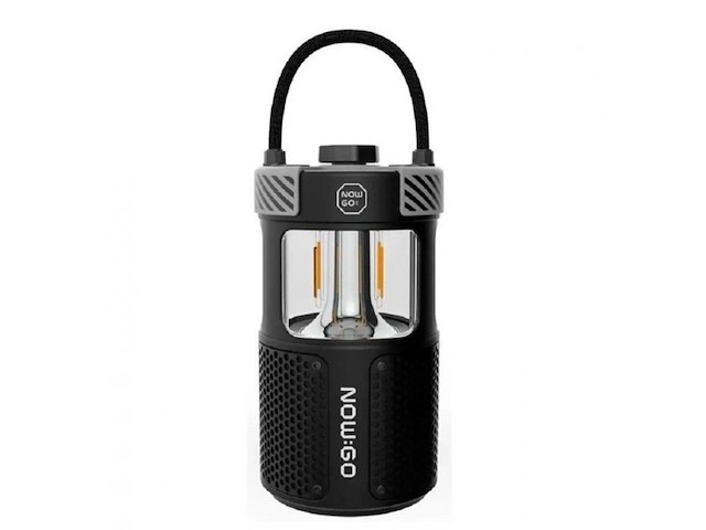NOWGO F1 CRNI Lampa ZVUČNIK POWERBANK