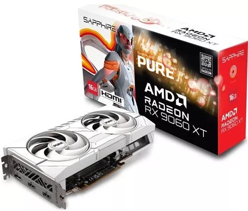 SAPPHIRE PULSE RADEON RX 9060 XT 16GB DDR6 GRAFIČKA KARTA | 11350-02-20G