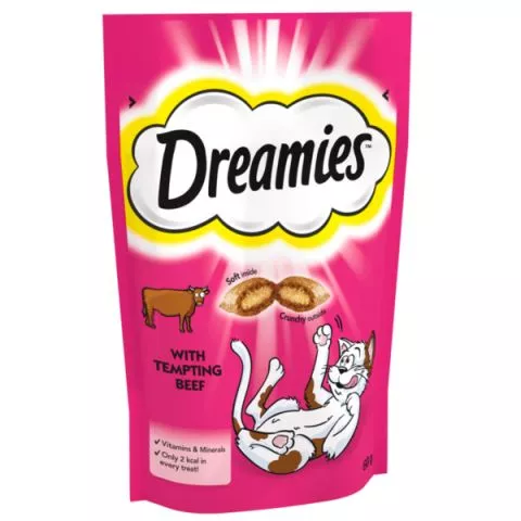 DREAMIES SA GOVEDINOM 60GR