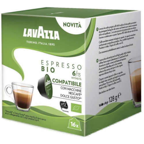 Lavazza Dolce Gusto kompatibilna , Bio 128g , 16 kapsula
