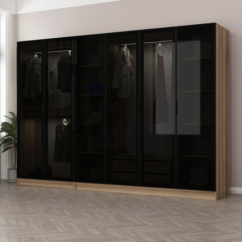 Kale - 7650 Fume Wardrobe