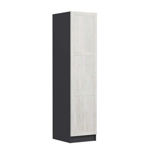 Minar Kale - 8706 White Anthracite Wardrobe