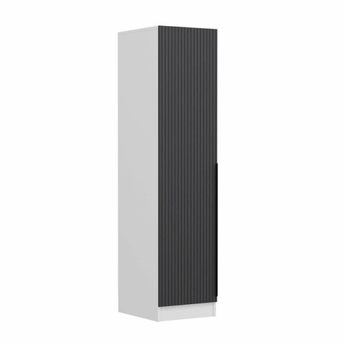 Minar Kale - 8750 Anthracite White Wardrobe