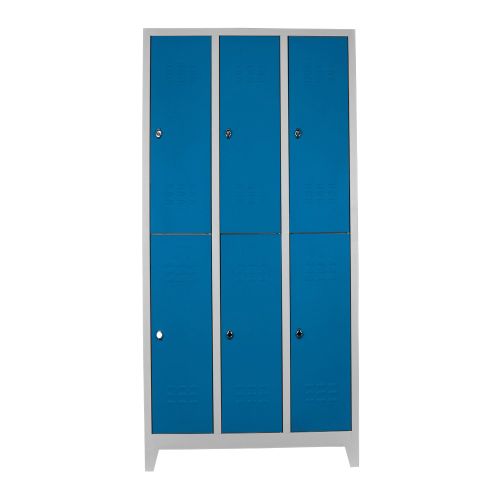 Js1025Ma Grey Blue Locker Storage Cabinet