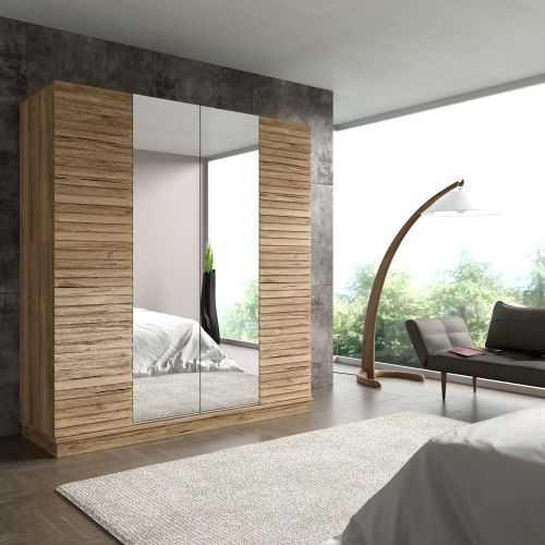 FRN-7019-1 Walnut Wardrobe