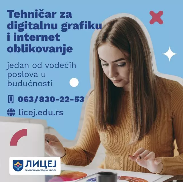 Tehničar za digitalnu grafiku i internet oblikovanje