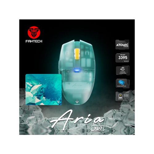 FANTECH Mis Wireless Gaming XD7 Aria plavi sa podlogom Fantech MP353 Agile plava
