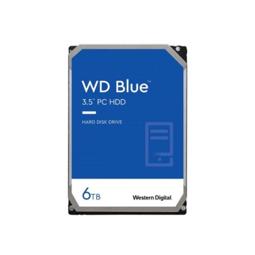 WESTERN DIGITAL Blue, 3.5 / 6TB / 256MB / SATA / 5400 rpm, WD60EZAZ