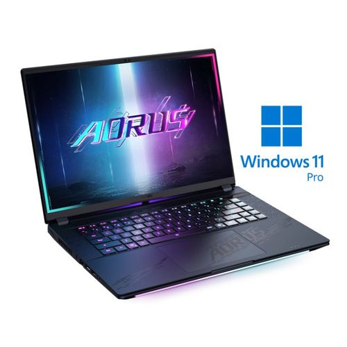 GIGABYTE AORUS MASTER 16 BZH (QHD+ OLED 240Hz, Ultra 9 275HX, 32GB, 1TB SSD, RTX 5090 24GB, RGB Backlit, Win 11 Pro)