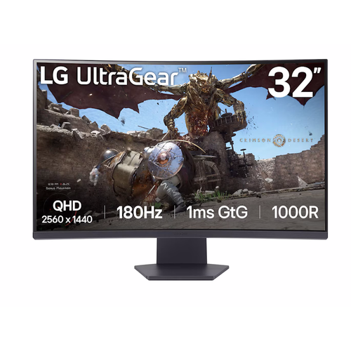 LG 32GS60QC-B Monitor 31.5"