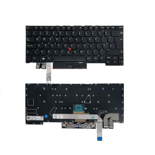 Tastatura za laptop Lenovo ThinkPad T14s P14s G1 G2 veliki enter sa pozadinskim osvetljenjem