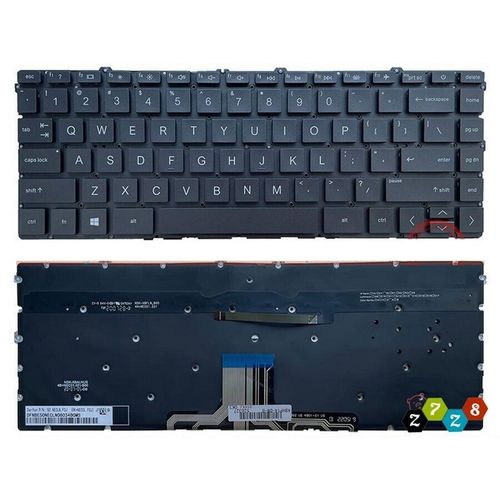 Tastatura za laptop HP Pavilion X360 14-EK 14-EC mali enter sa pozadinskim osvetljenjem, crna