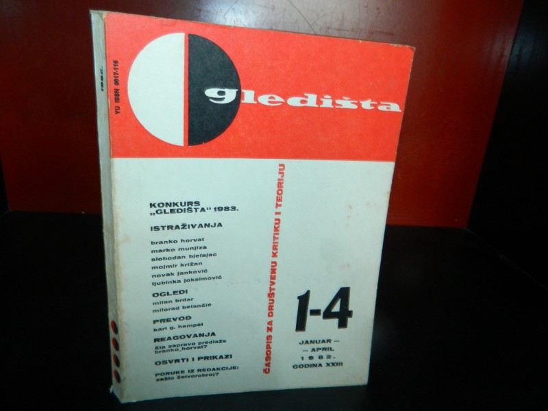Gledišta 1-4*1982 Karl Hempel, Brdar,