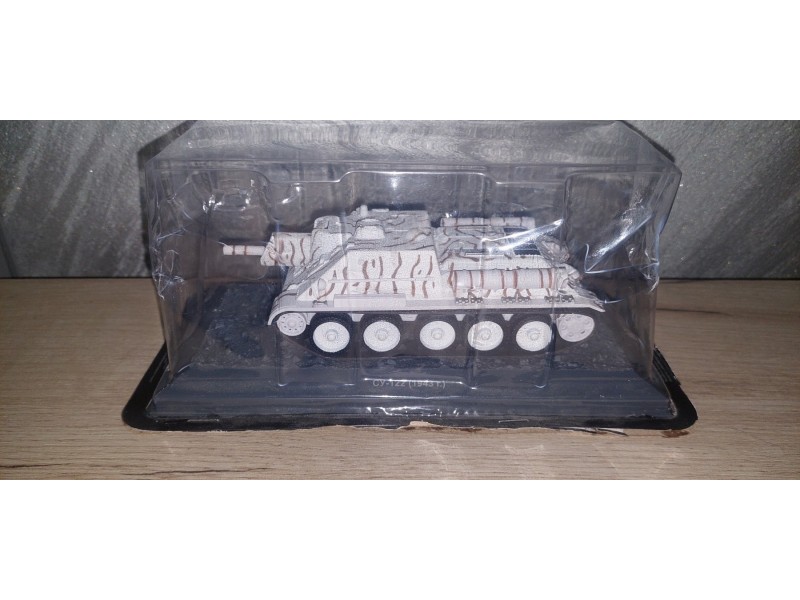 DeAgostini Soviet Tank SU-122 (1943) 1:43
