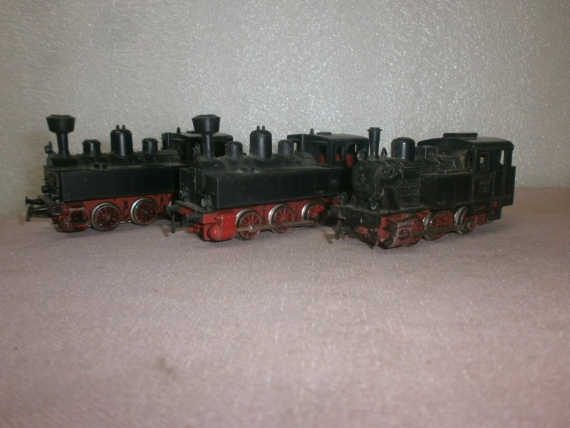 Märklin -lokomotive za popravku, ili delove -H0 -3kom.
