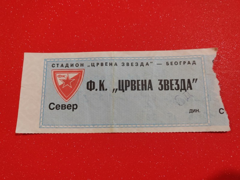 CRVENA ZVEZDA - PARTIZAN 30.4.1994. SEVER