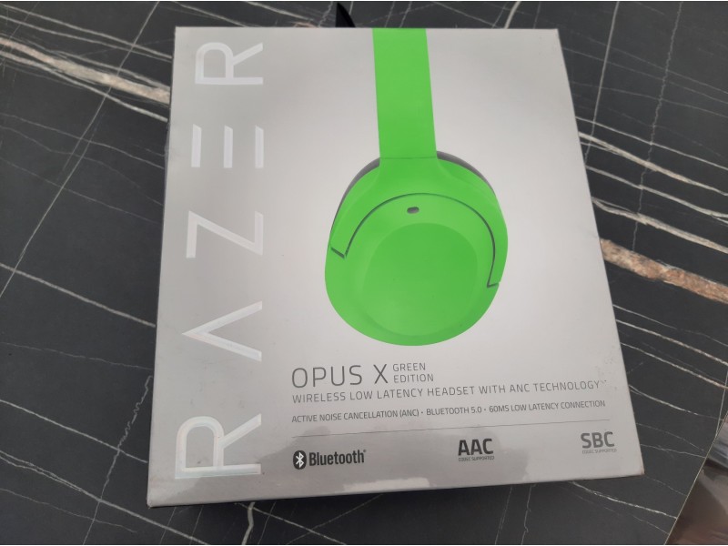 RAZER OPUS X GREEN EDITION NERASPAKOVAN NOV!