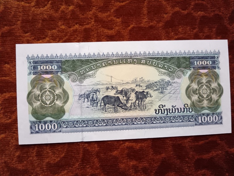 Laos 1.000 kip,UNC
