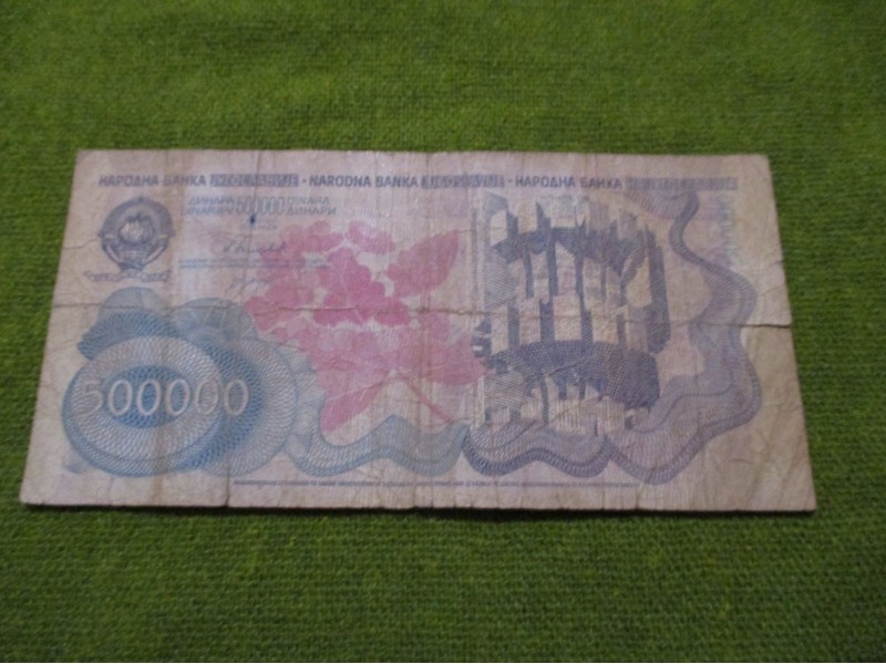 RASPRODAJA lot04 - 500000din 1989 VG