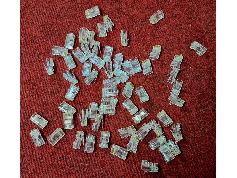 LAN UTP konektori 62kom RJ45