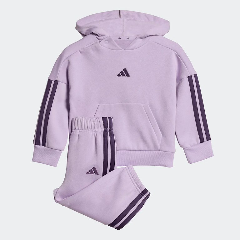 Adidas Komplet trenerka za devojčice I 3S Fl Hd Jog, JV9856, Lavanda