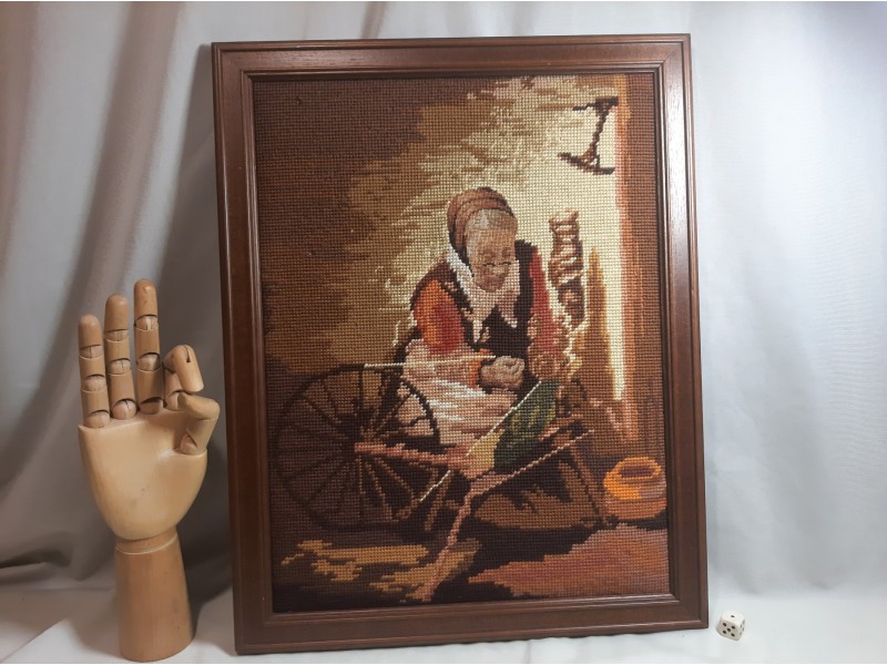 VTG VELIKI GOBLEN - VEZ - TAPISERIJA SLIKA