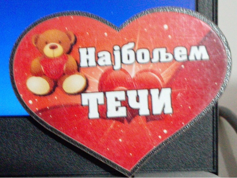 Magnet za frizder NAJBOLJEM TEČI