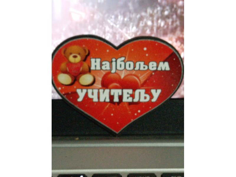Magnet za frizder NAJBOLJEM UČITELJU