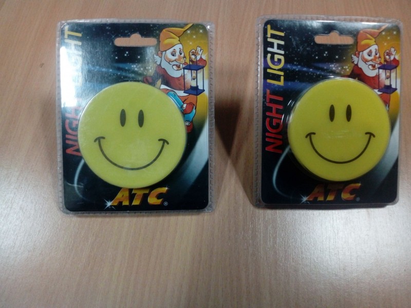 Nocna lampa SMILE par