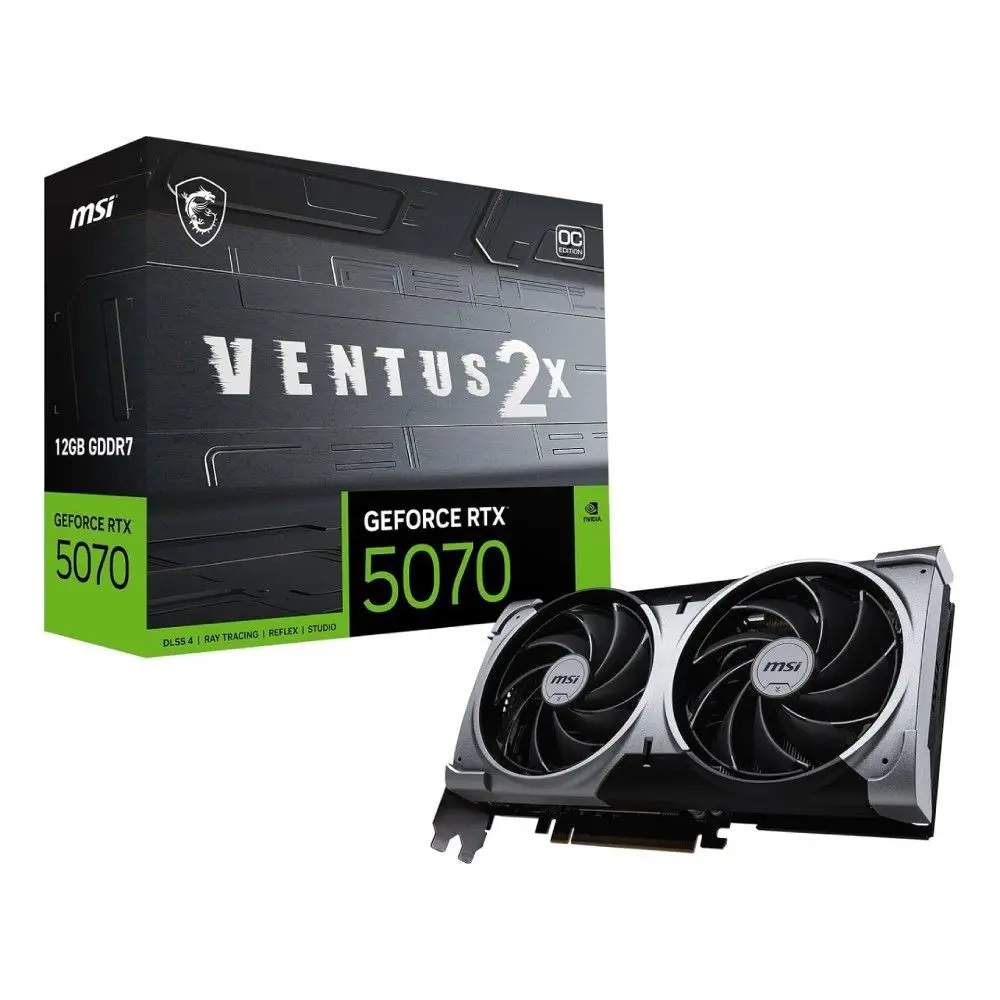 MSI GeForce RTX 5070 12G VENTUS 2X OC