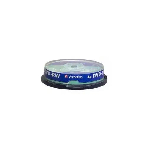 VERBATIM DVD-RW 4.7GB 4X 43552 MATT SILVER
