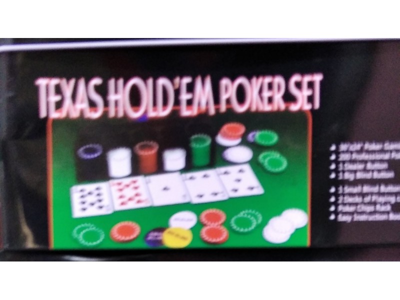 Veliki poker set Novo