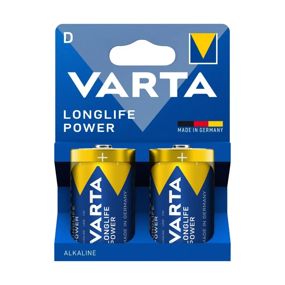 VARTA Longlife Power Alkalne baterije LR20 2/1