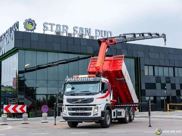 Volvo FM 410 6x2 PALFINGER PK 26002 EH Crane Tipper kiper