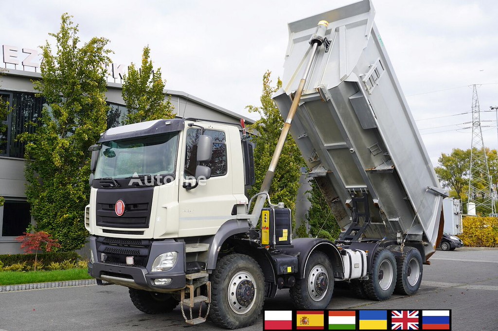 Tatra Phoenix 8x8 Twin-Steer Quad/A dump truck / 30 tho. km kiper