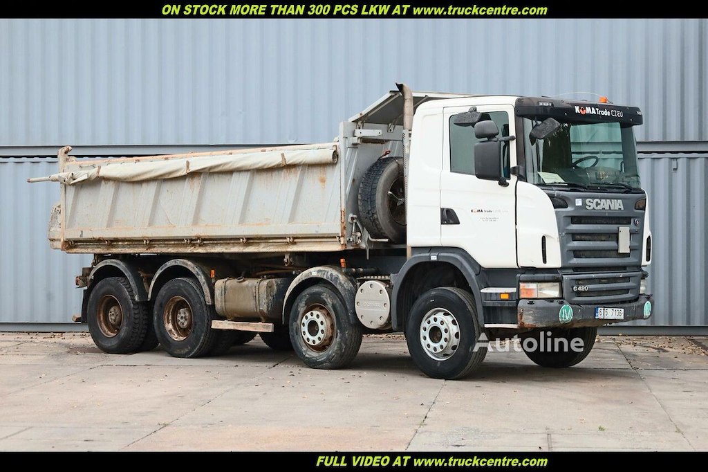 Scania G 420, 8x4, HARDOX F.X. MEILLER, 10 m3 kiper