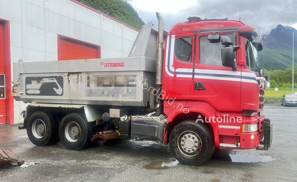 Scania R520 *6x4 *SNOW BLADE + PLATE *EURO 6 kiper