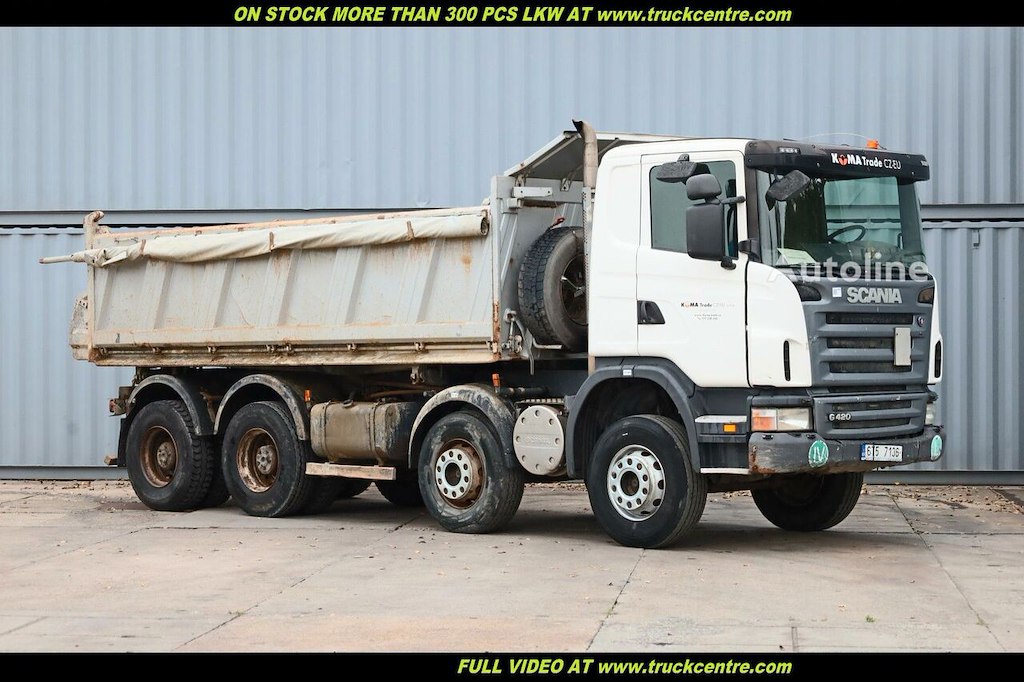 Scania G 420, 8x4, HARDOX F.X. MEILLER, 10 m3 kiper