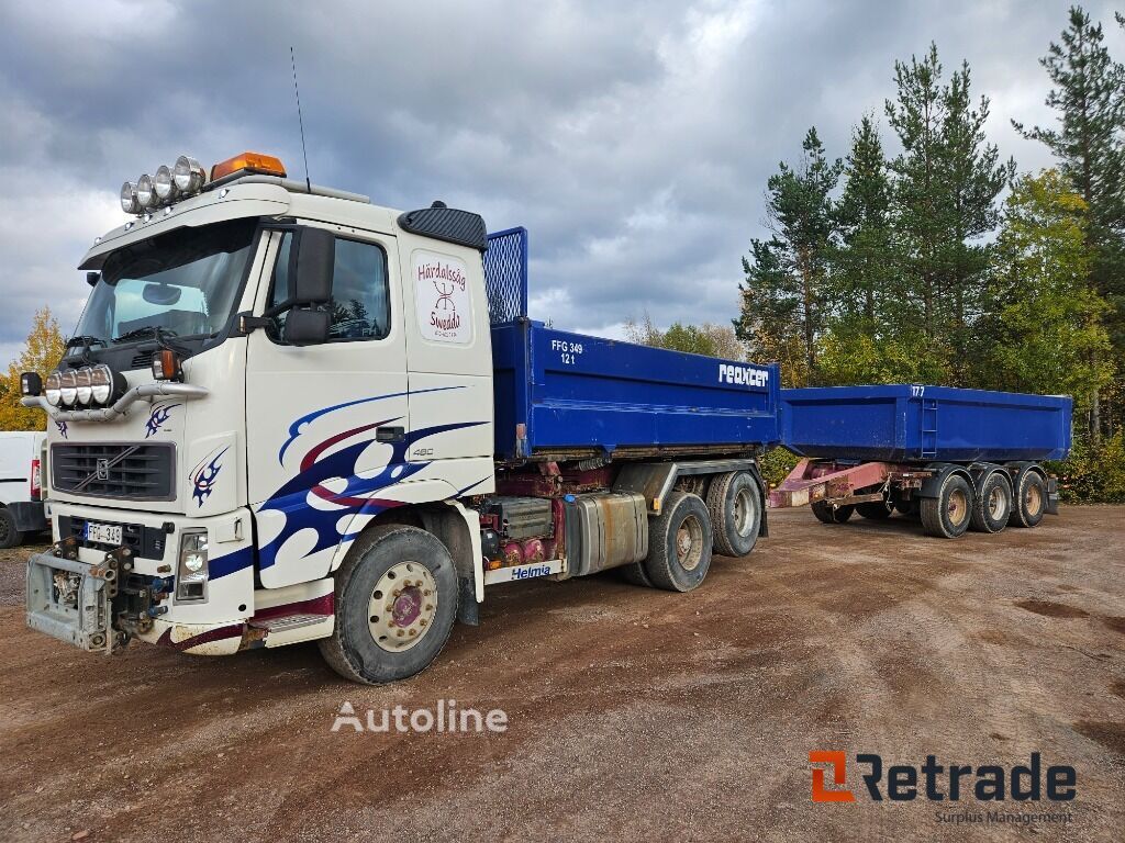 Prodaje se Volvo FH 480 kiper na aukciji + prikolica kiper