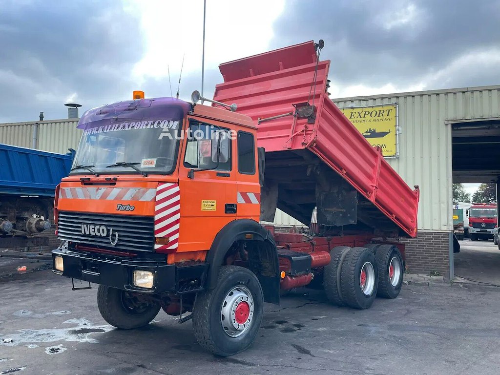 IVECO 260.34 Kipper 6x6 V8 Manual Gearbox ZF Good Condition kiper