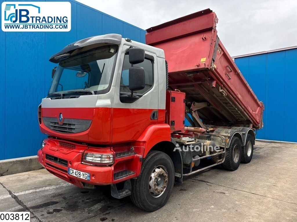 Renault Kerax 370 Dxi 6x4, Manual, Leaf suspension kiper