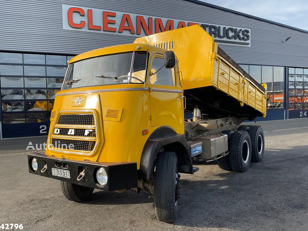 DAF AZ 1900 DS 420 6x6 Driezijdige kipper "Oldtimer" kiper