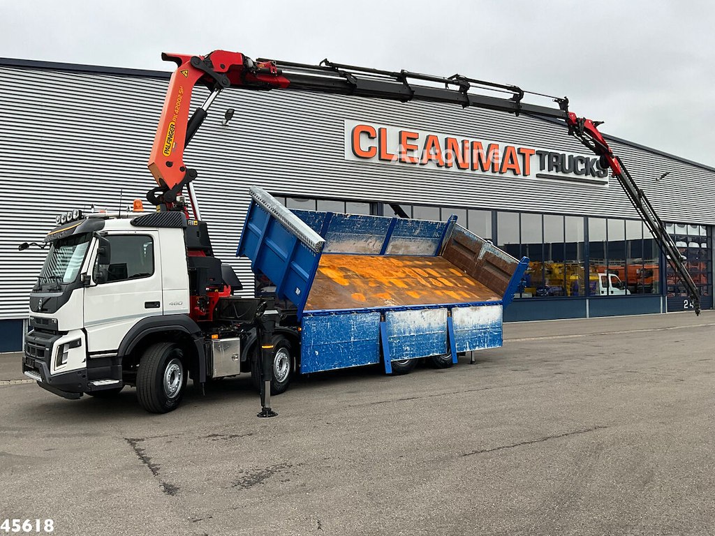 Volvo FMX 460 8x4 Euro 6 Palfinger 42 Tonmeter laadkraan + Fly-Jib! kiper