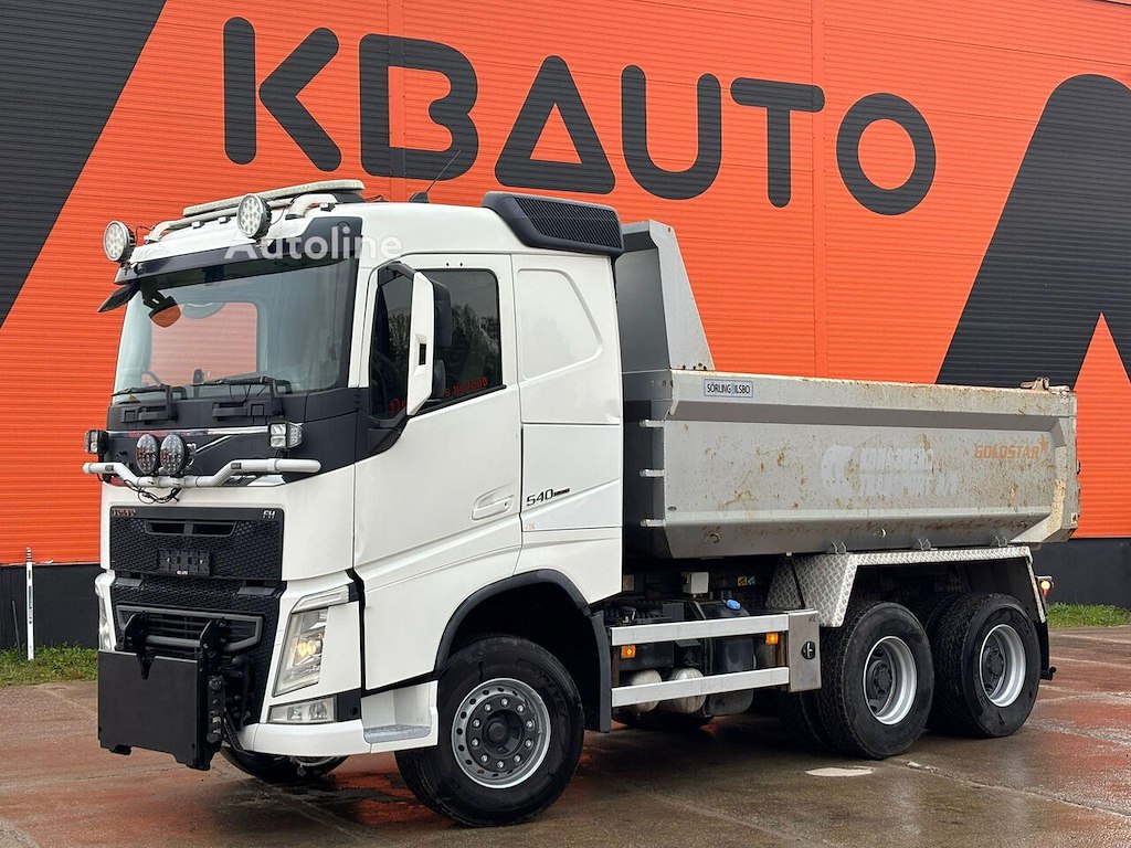 Volvo FH 540 6x4 RETARDER / TANDEM AXLE LIFT / SNOWPLOW EQUIPMENT / BO kiper
