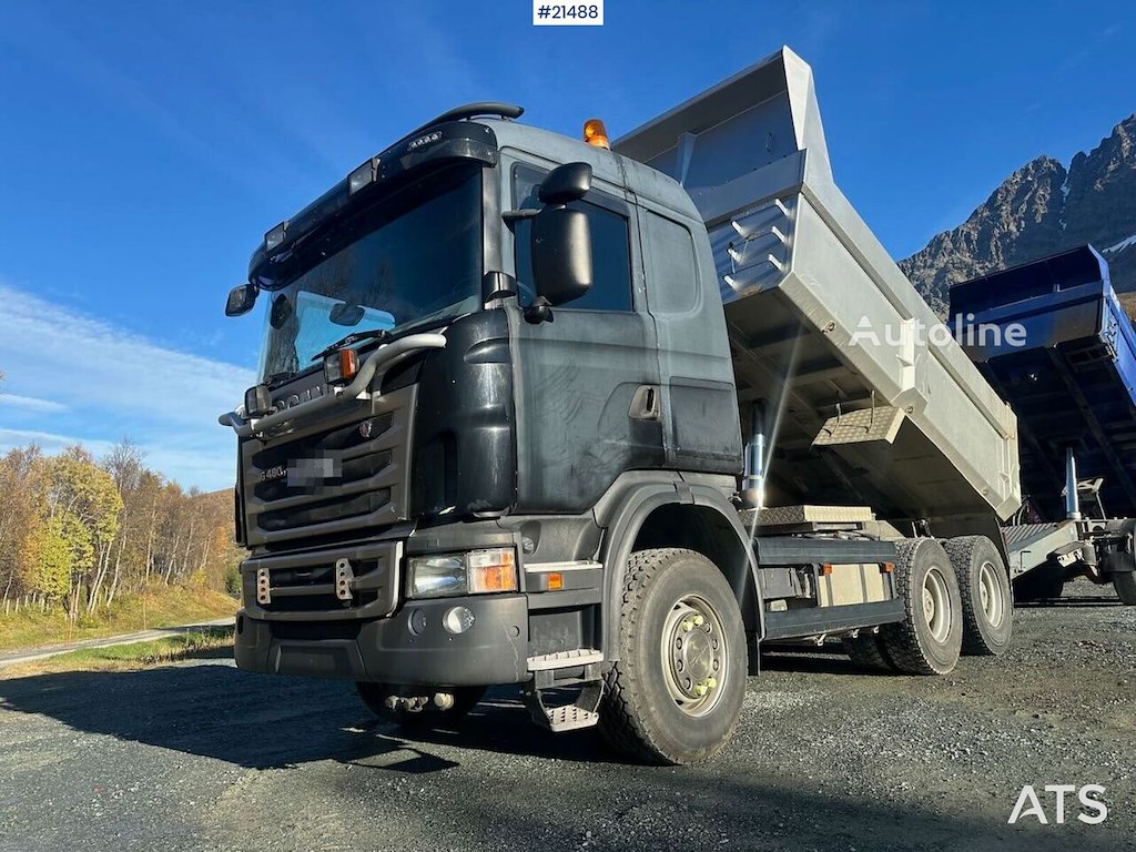 Scania Scania G480 6x4 brøyterigget tippbil kiper