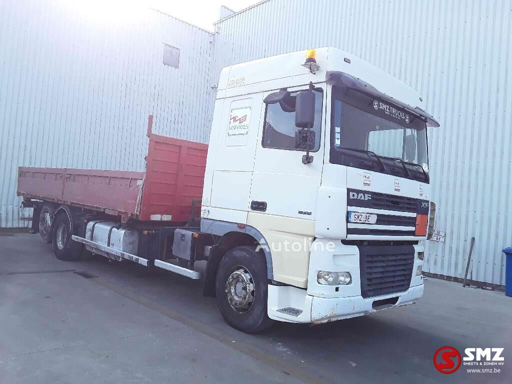 DAF 95 XF 430 6x2 manual 557000km kamion s ravnom platformom