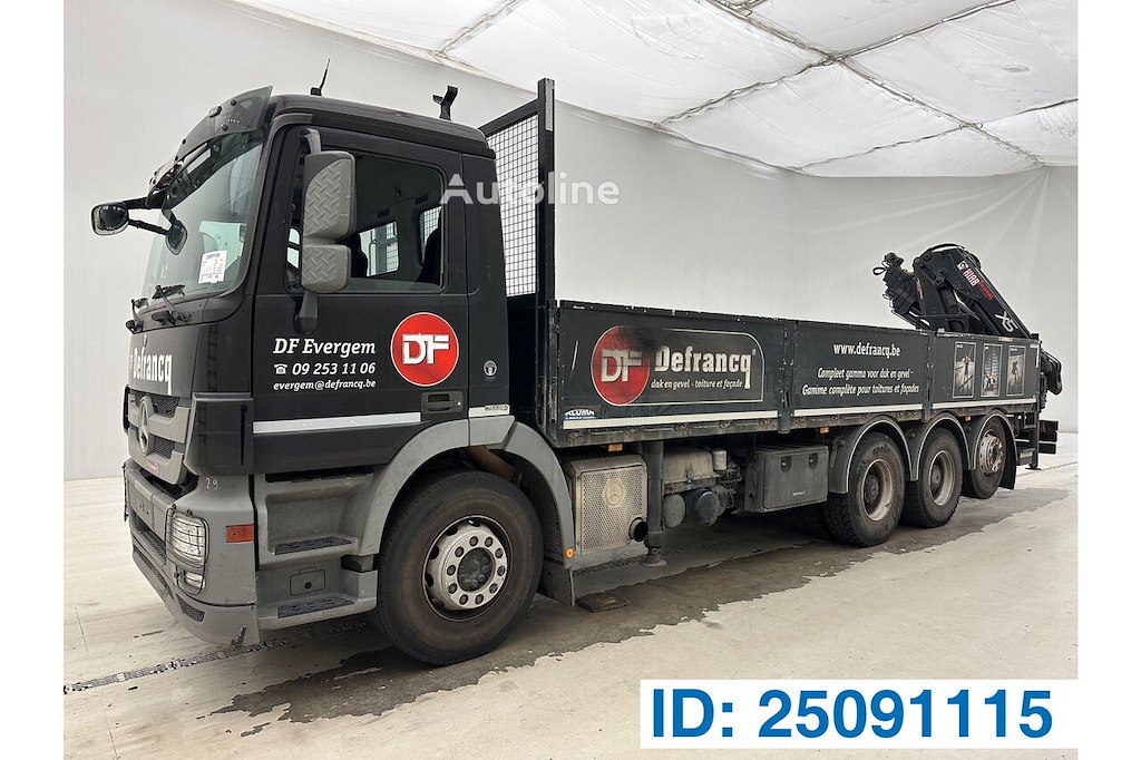 Mercedes-Benz ACTROS 3236 - 8X4 kamion s ravnom platformom