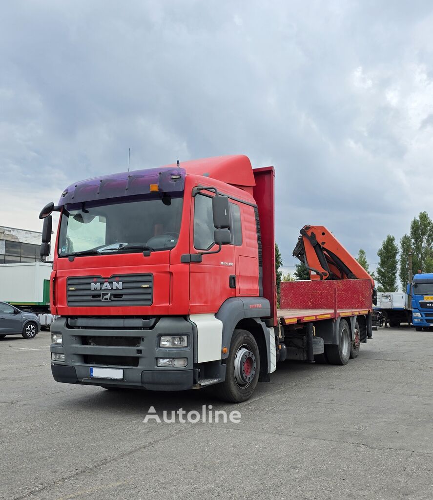 MAN TGX 26.400 kamion s ravnom platformom