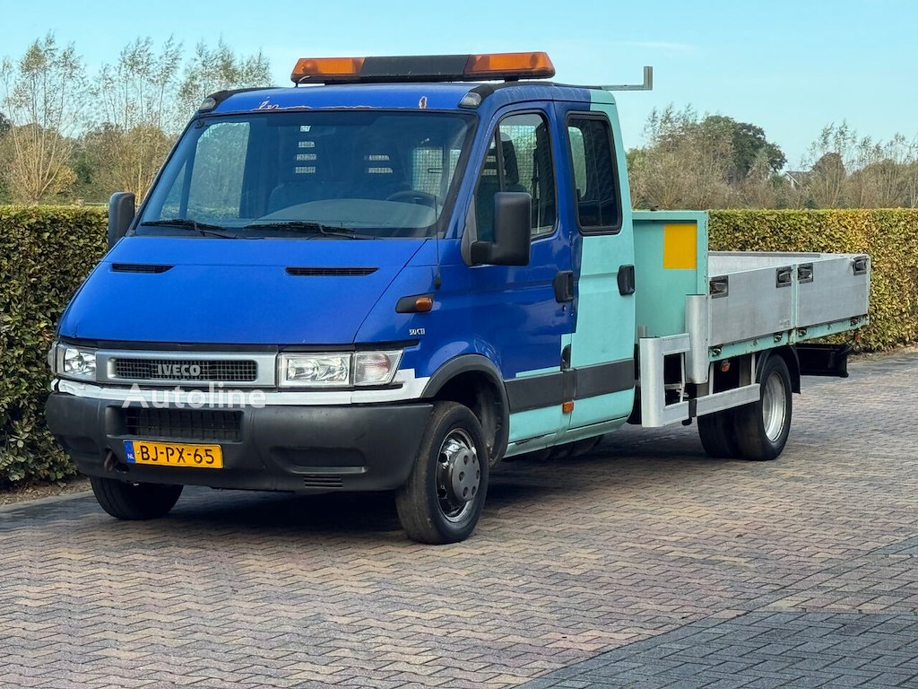 IVECO 50C11 OPEN LAADBAK PTO 144000 KM kamion s ravnom platformom